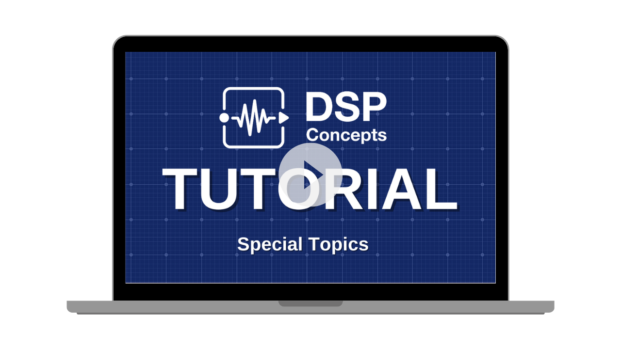 Audio Weaver Training - DSP Concepts